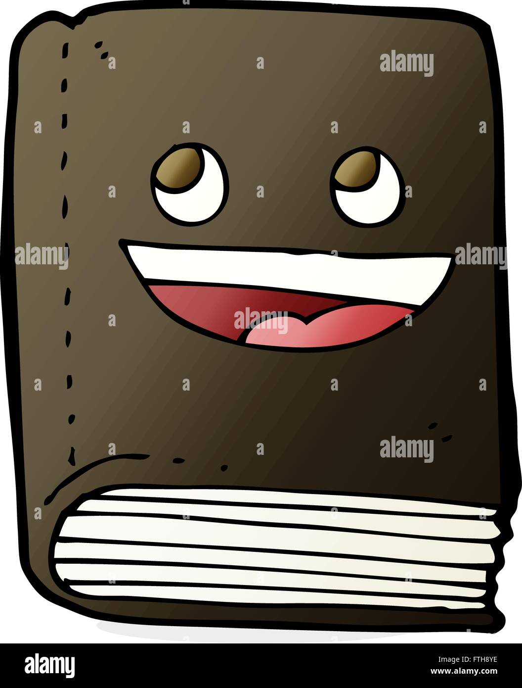 cartoon happy book Stock Vector Image & Art - Alamy