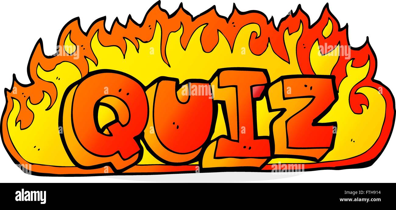 Freehand drawn cartoon quiz symbol hi-res stock photography and images ...