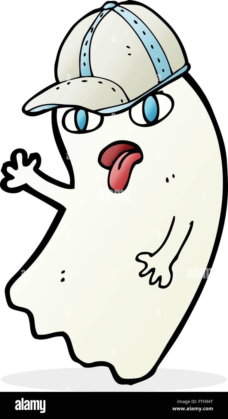 cartoon spooky ghost Stock Vector Image & Art - Alamy