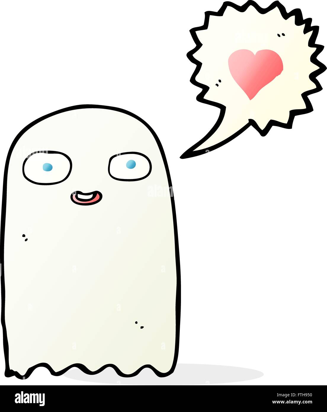 cartoon spooky ghost Stock Vector Image & Art - Alamy