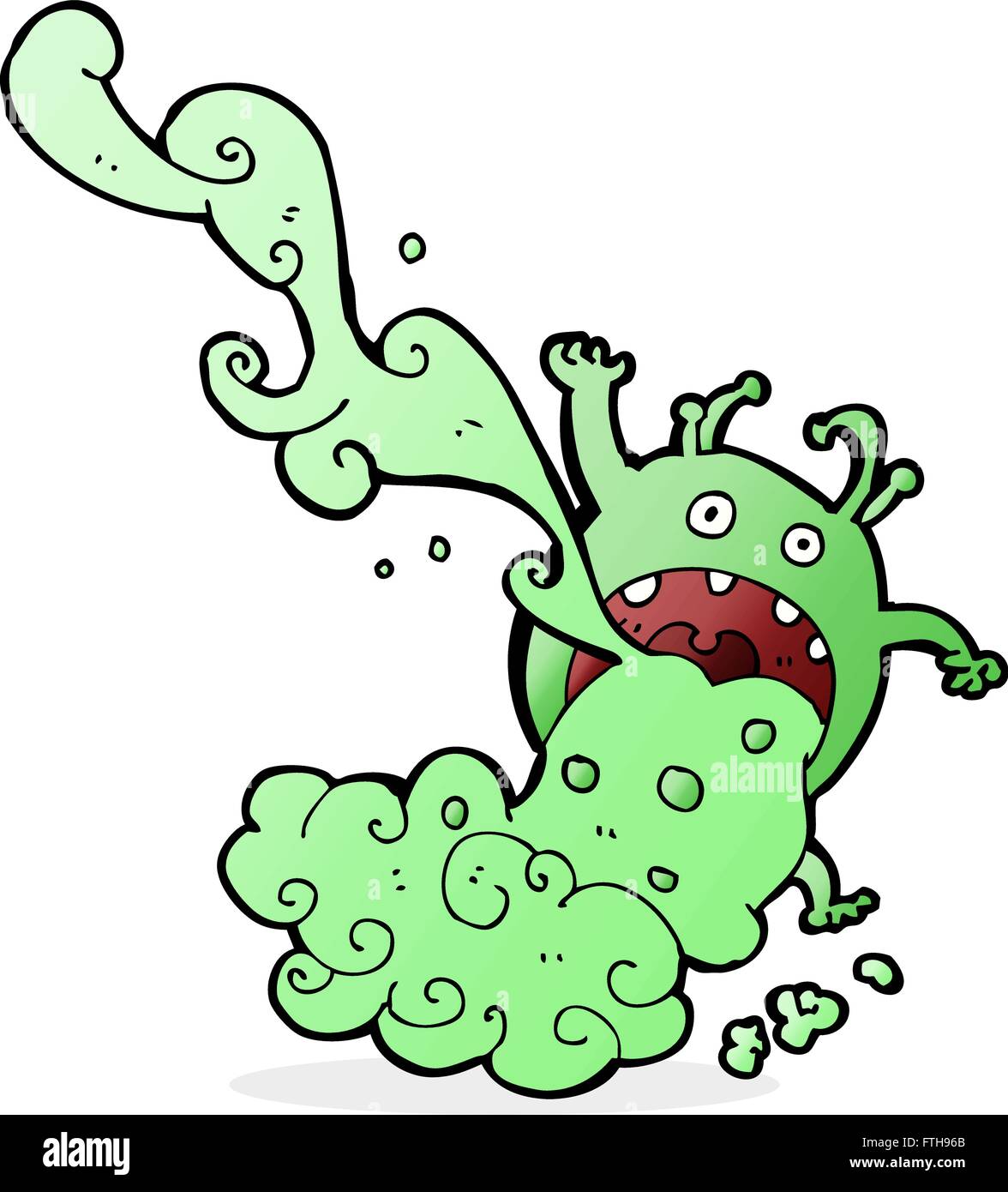 cartoon gross monster Stock Vector Image & Art - Alamy