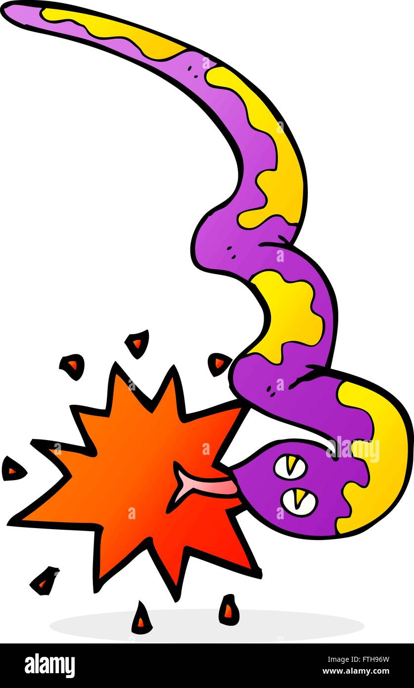 cartoon poisonous snake Stock Vector Image & Art - Alamy