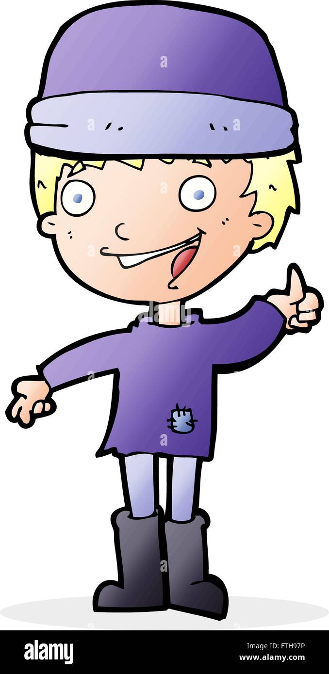 cartoon man wearing a hat Stock Vector Image & Art - Alamy