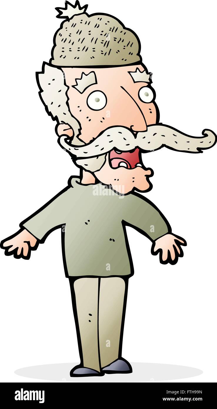 cartoon man wearing hat Stock Vector Image & Art - Alamy