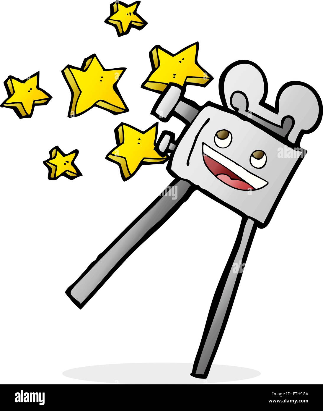 cartoon old style movie camera Stock Vector Image & Art - Alamy