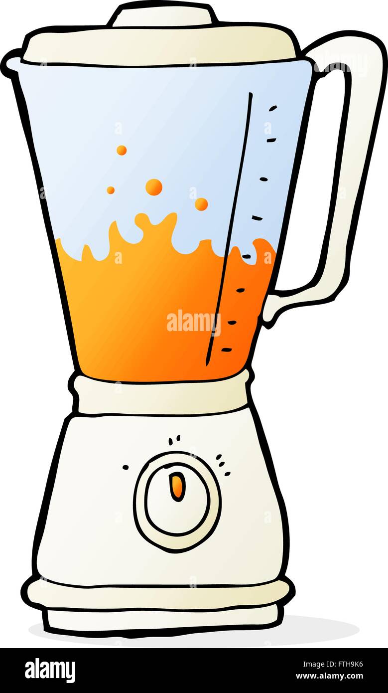 cartoon juice blender Stock Vector Image & Art - Alamy