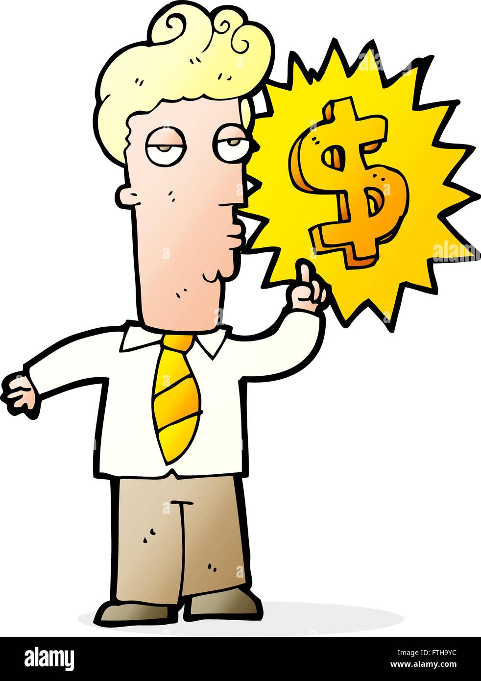 cartoon rich man Stock Vector Image & Art - Alamy
