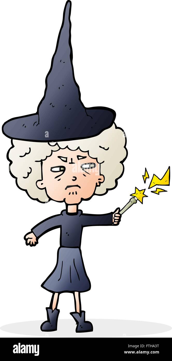 cartoon halloween witch Stock Vector Image & Art - Alamy