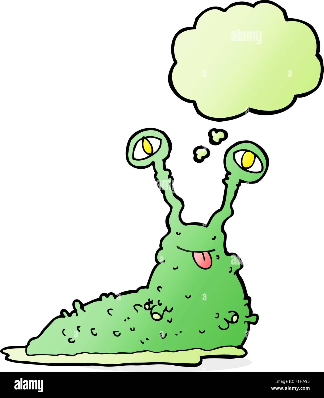 Cartoon gross slug Stock Vector Images - Alamy