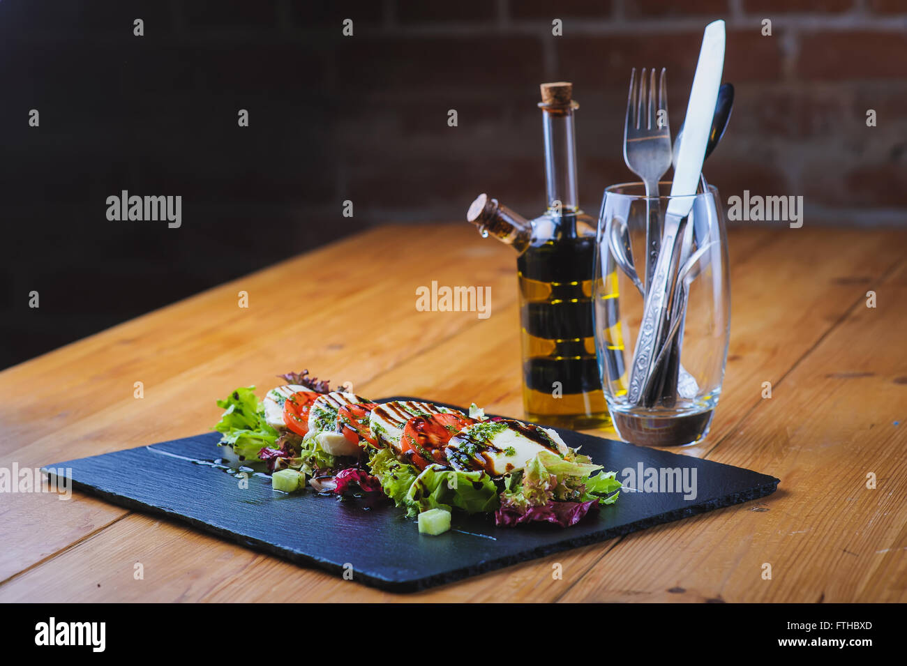 caprese - Italian salad Stock Photo - Alamy
