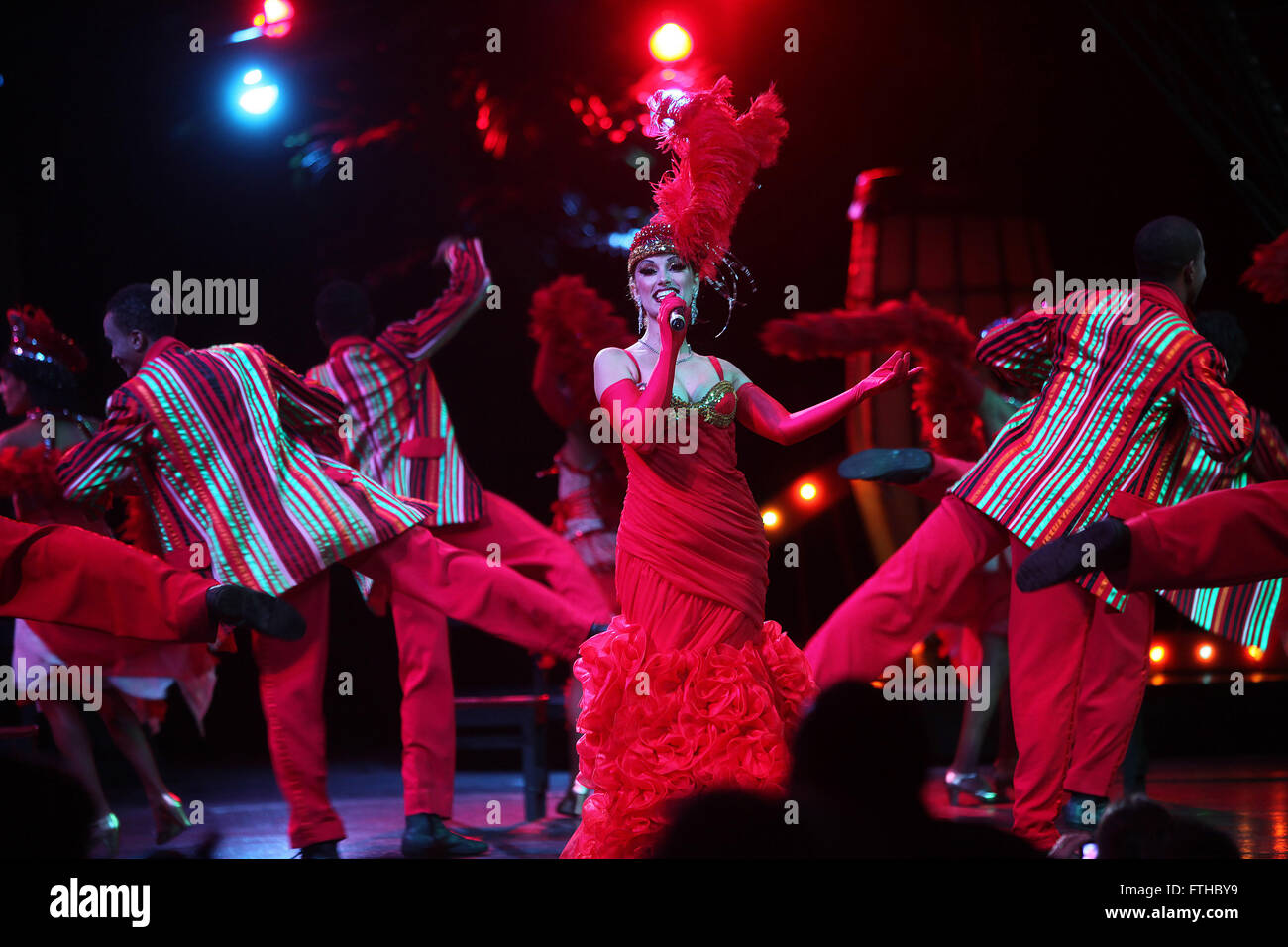 CUBA - September 2011: Tropicana nightclub in Havana,founded in 1939 ...