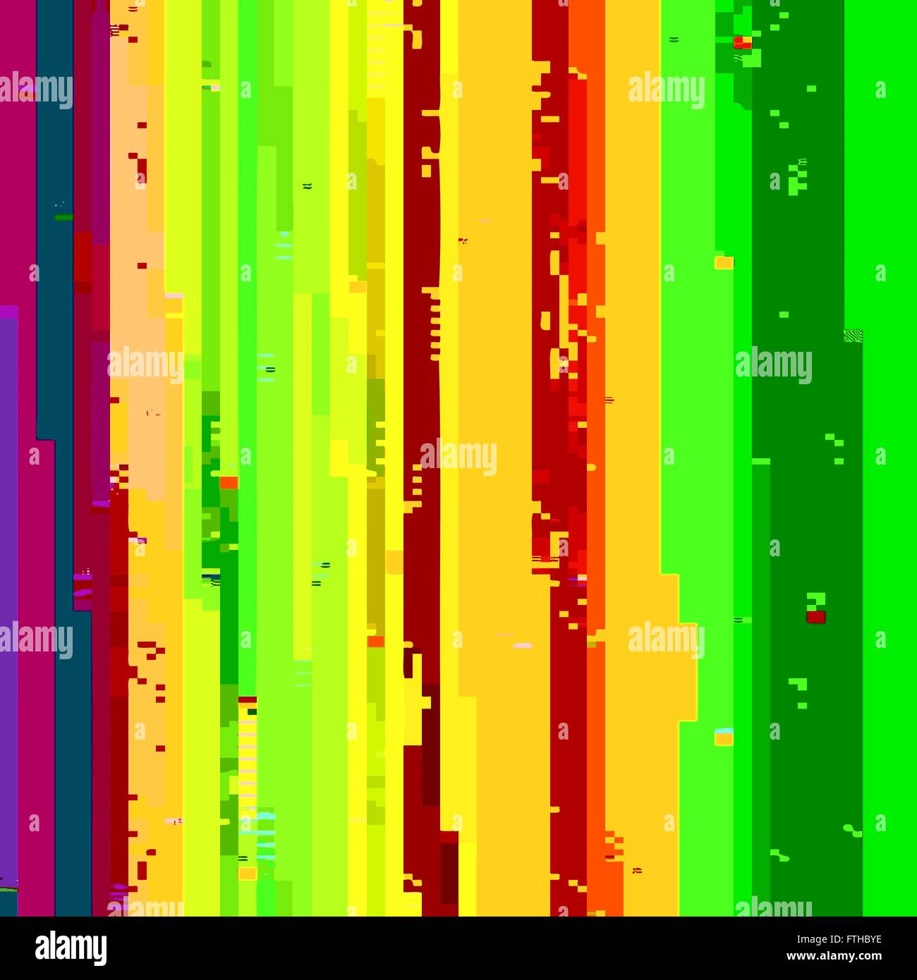 vector various vibrant colors modern abstract digital stripes glitch ...