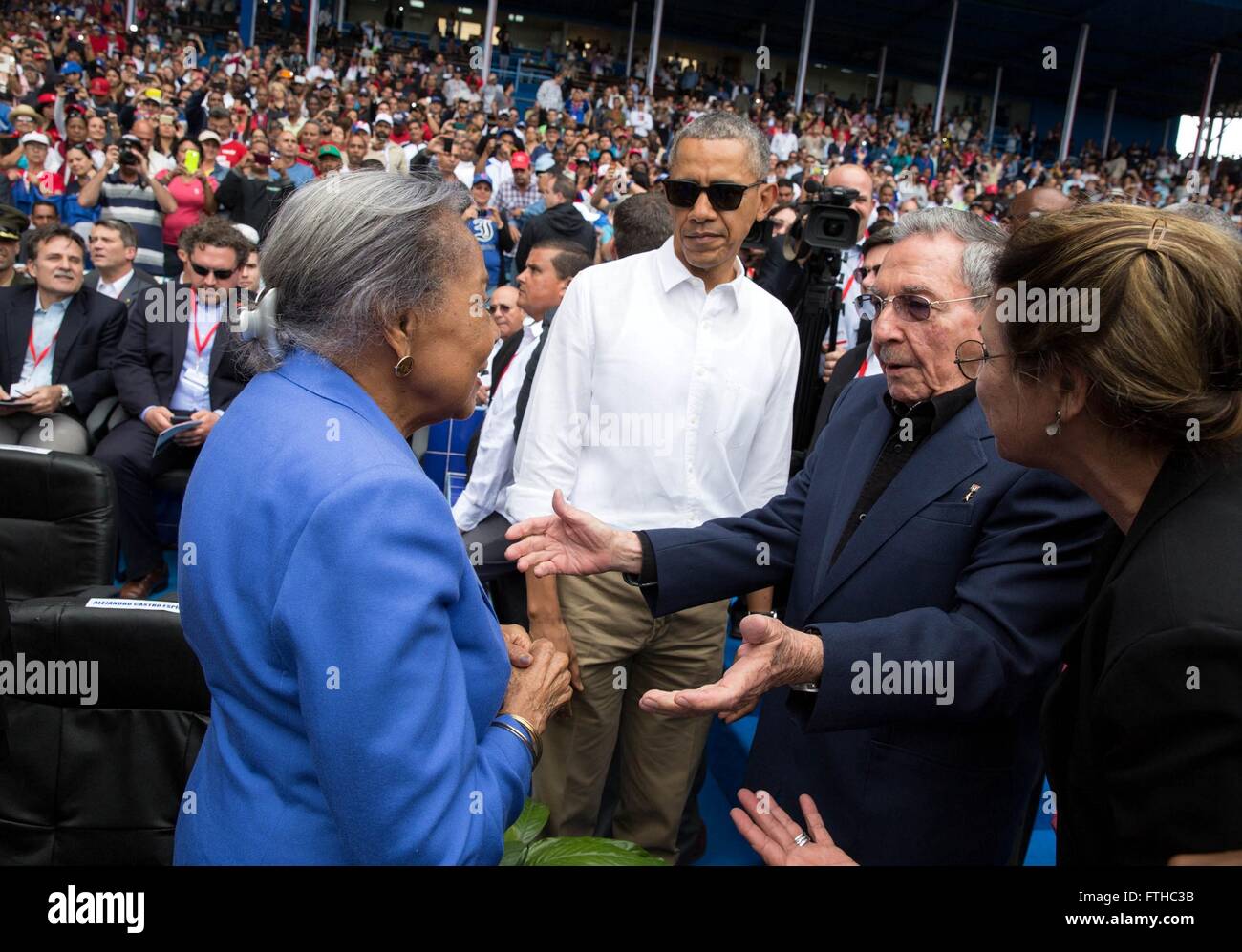 Raul Castro And Obama