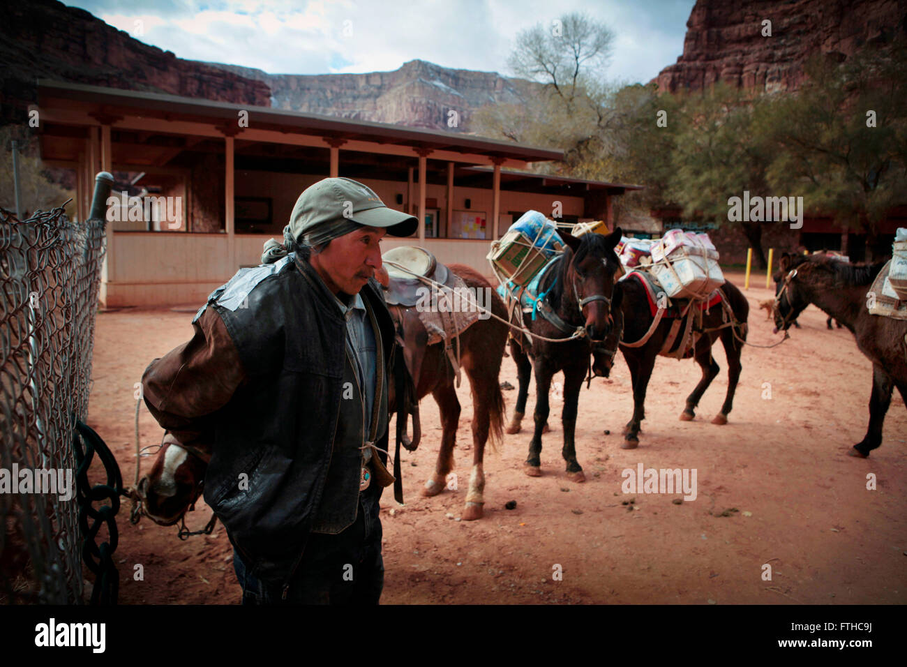 Havasupai village hi-res stock photography and images - Alamy