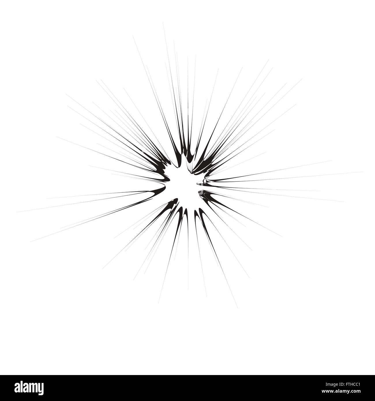 Explode Flash, Cartoon Explosion, Star Burst Stock Vector Image & Art ...