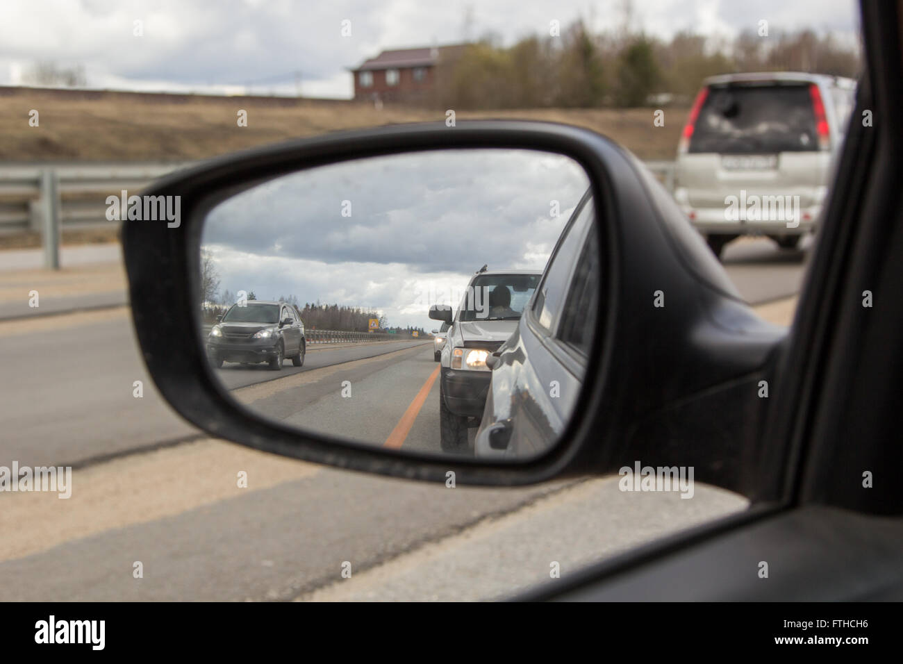 back view mirror Stock Photo - Alamy