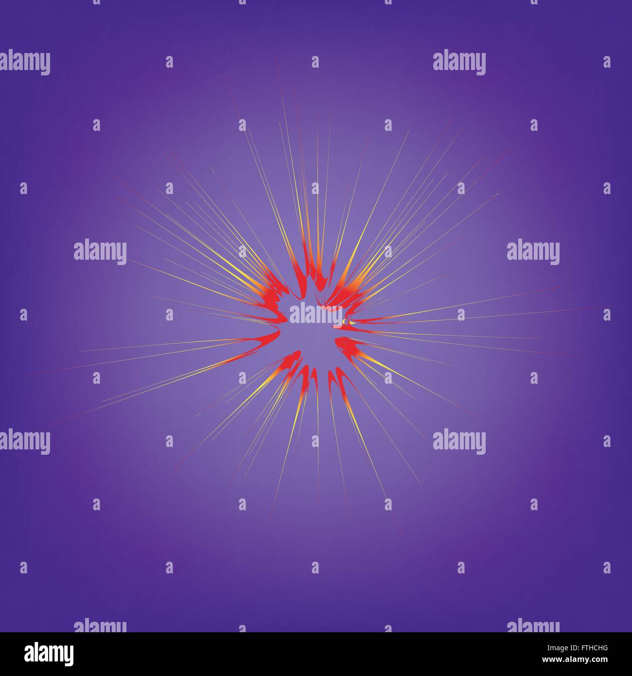 Explode Flash, Cartoon Explosion Stock Vector Image & Art - Alamy