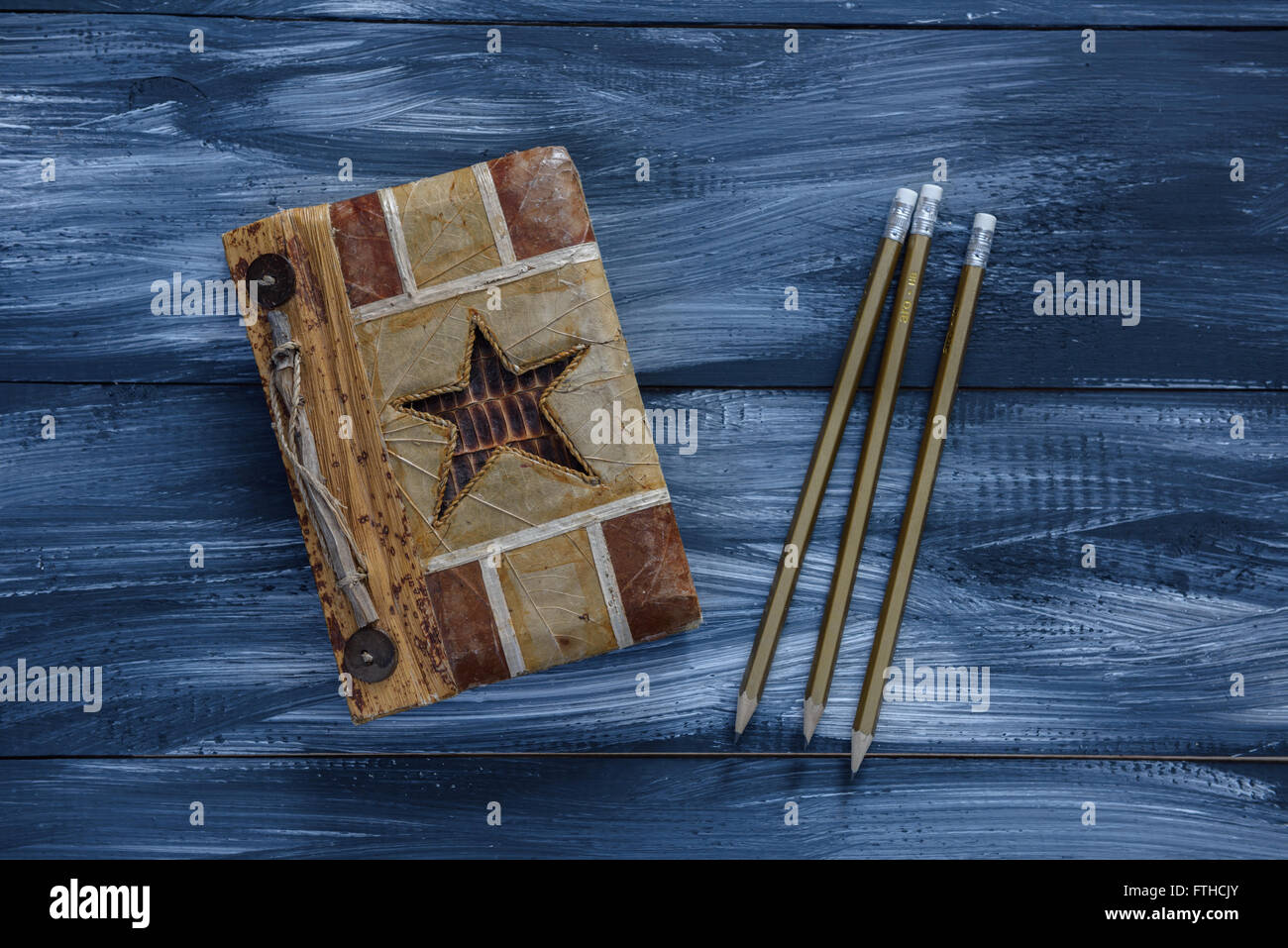 Notebook with pencil hi-res stock photography and images - Alamy