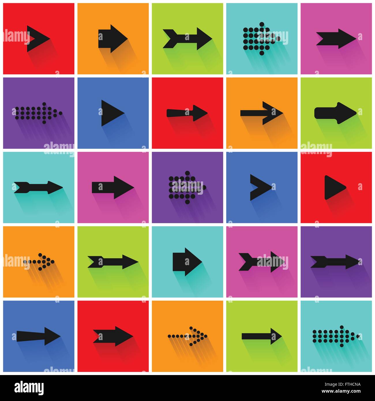 Arrow signs vector set Stock Vector Image & Art - Alamy