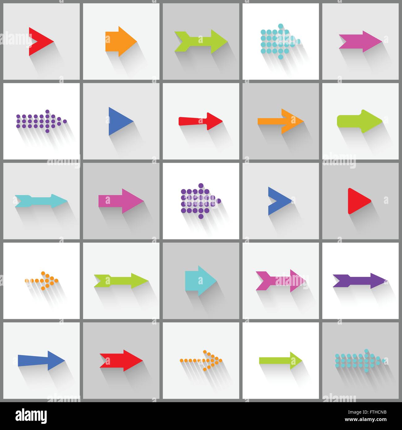 Arrow signs vector set Stock Vector Image & Art - Alamy