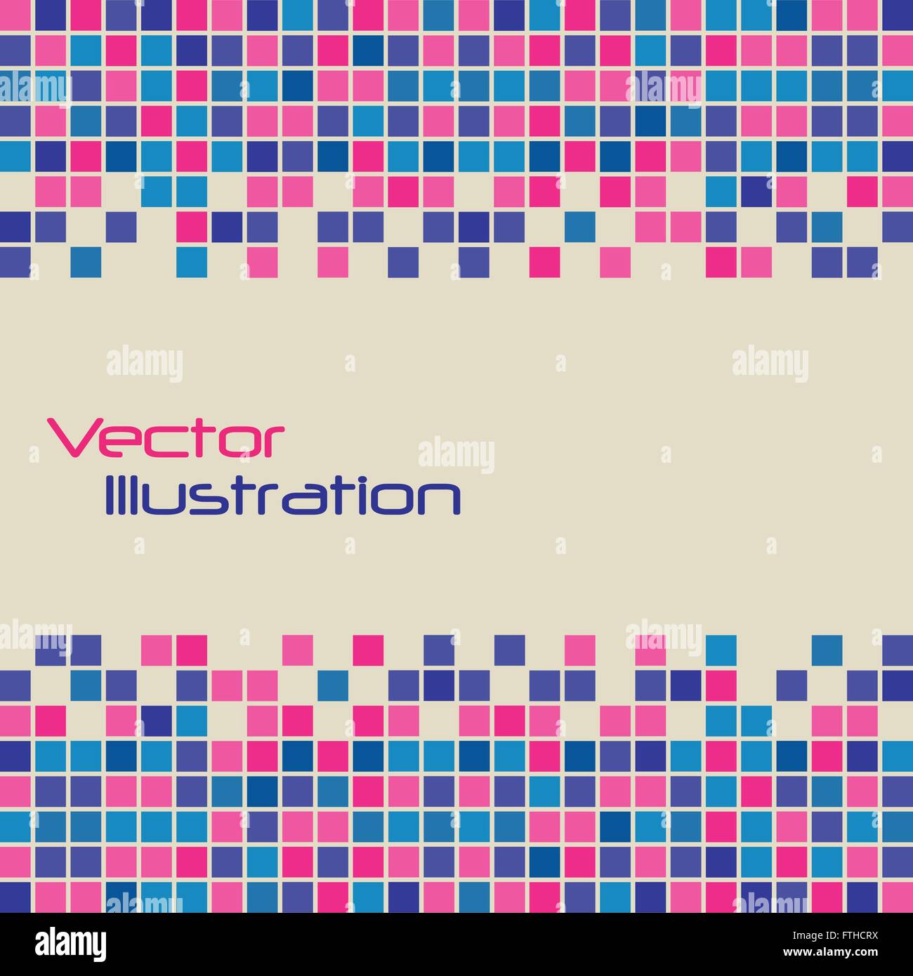 Blue and pink abstract background vector illustration Stock Vector ...