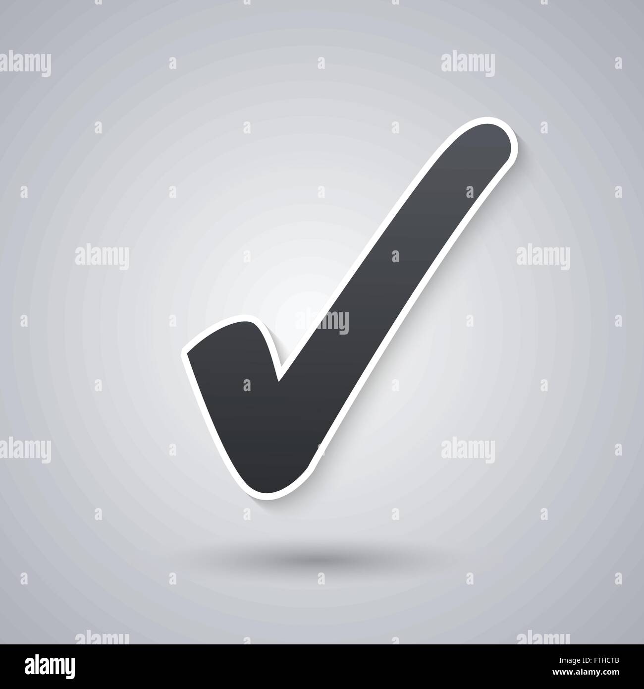 Check mark vector illustration Stock Vector Image & Art - Alamy