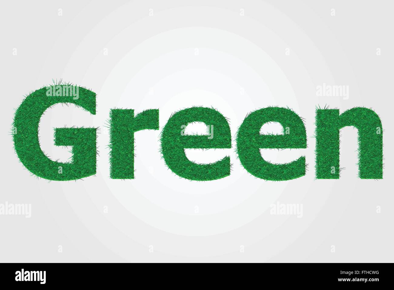 Green Illustration isolated on a white background Stock Vector Image ...