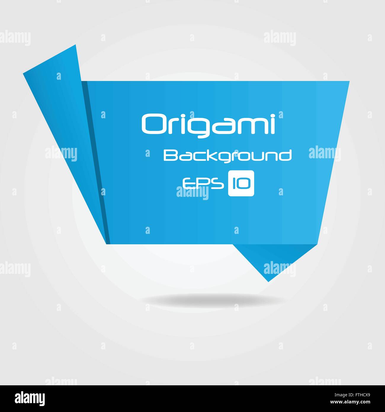 Origami Sign Illustration Stock Vector Image & Art - Alamy