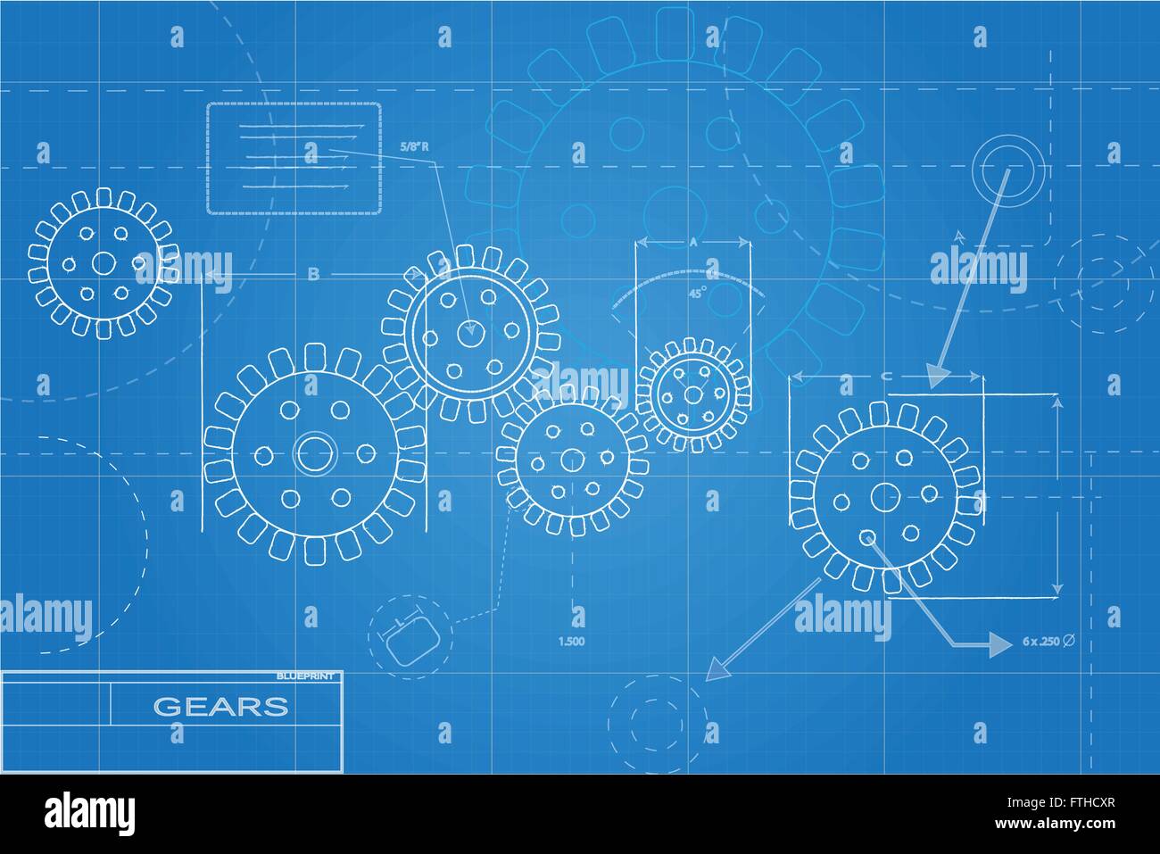 Design blueprints Stock Vector Images - Alamy