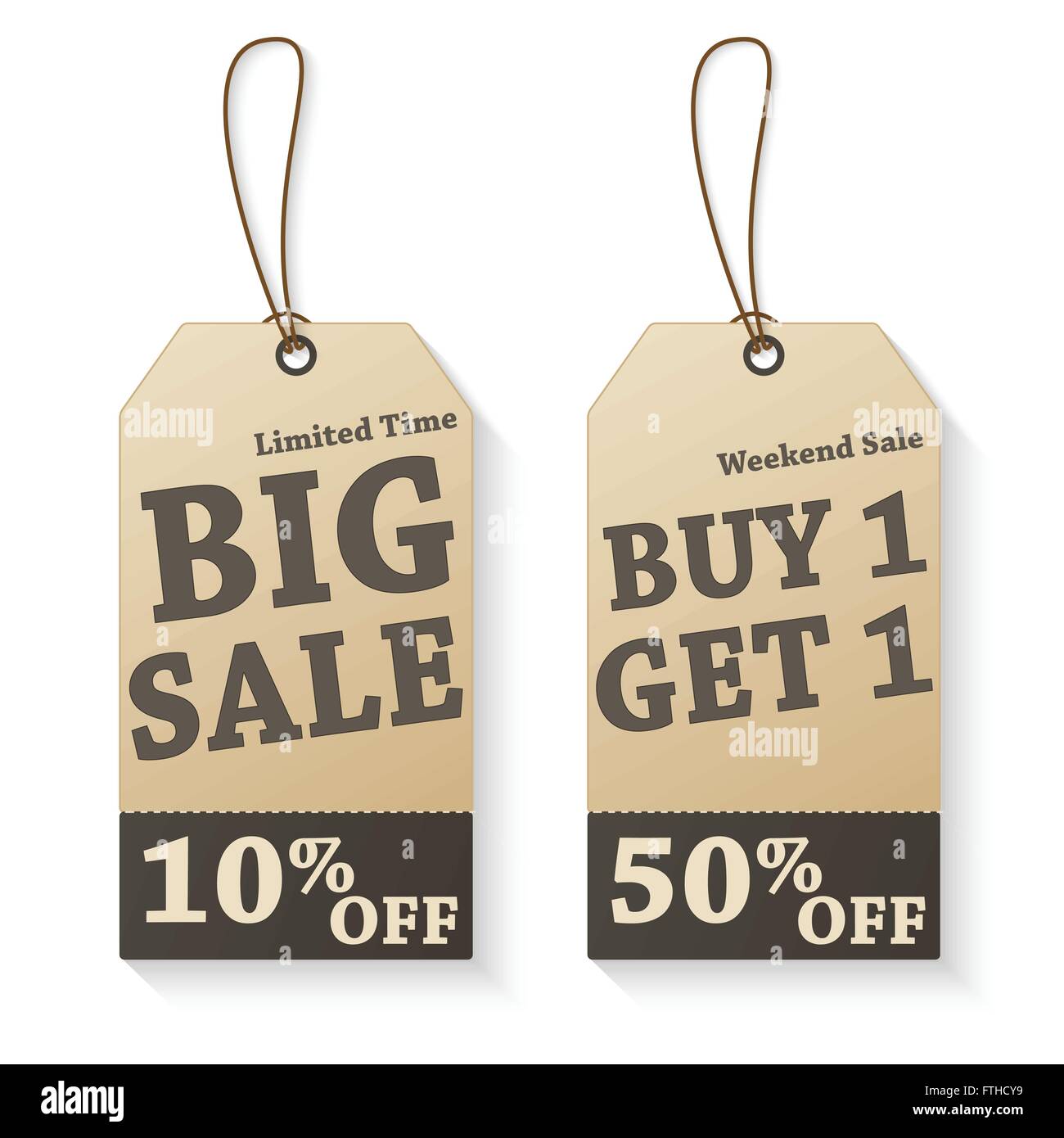 Vintage vector sale tags Stock Vector Image & Art - Alamy