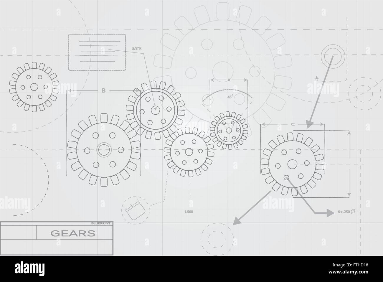 Blueprint Stock Vector Images - Alamy