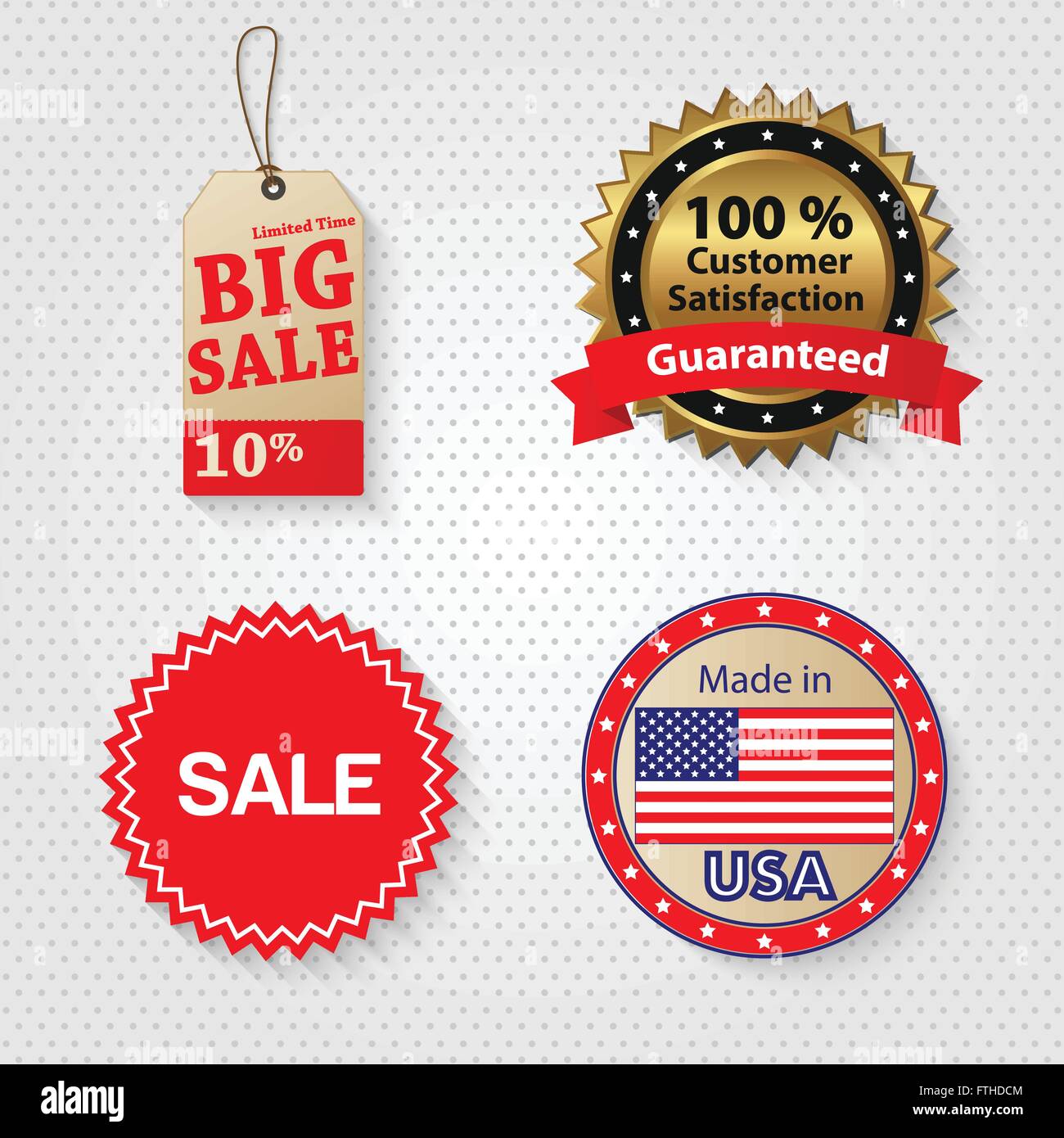 Retail sale tags vector illustration Stock Vector Image & Art - Alamy