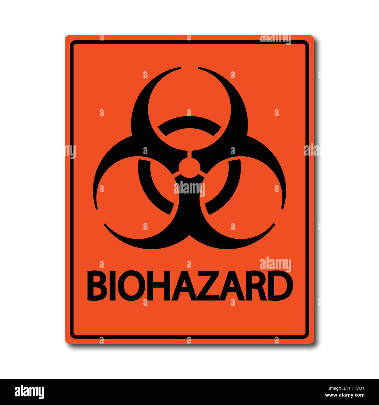 Biohazard Vector Sign Stock Vector Image & Art - Alamy