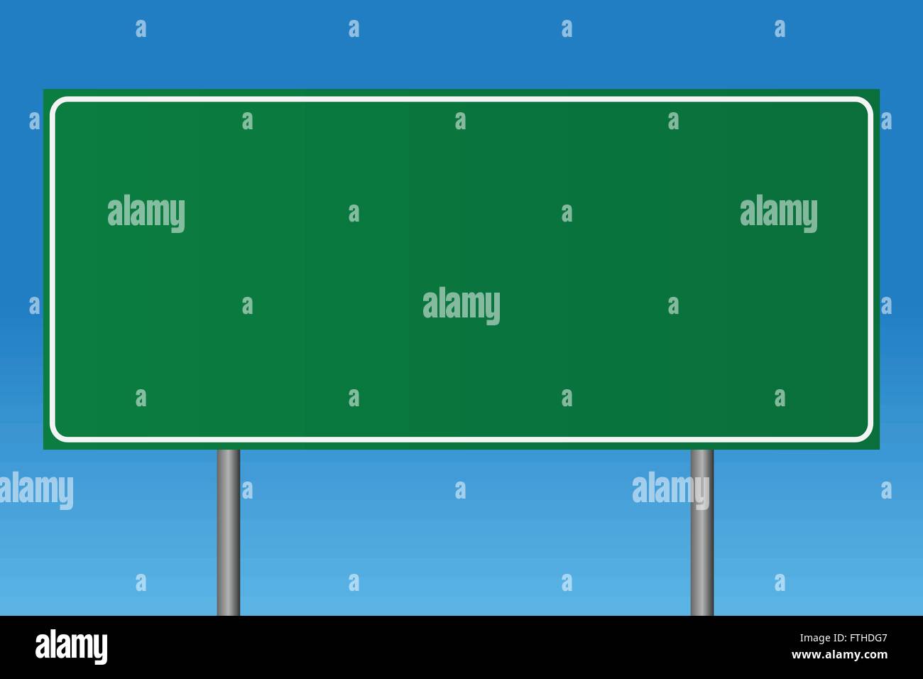 Roadside advertising sign Stock Vector Images - Alamy