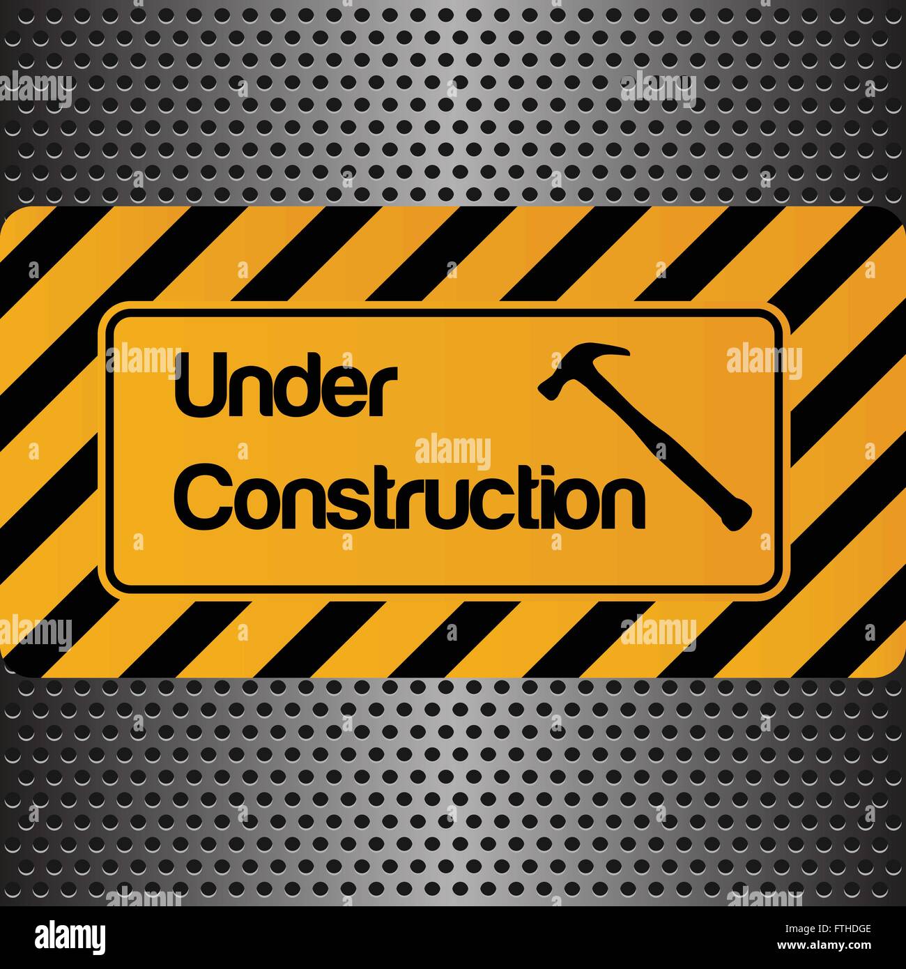 Under Construction Vector Illustration Stock Vector Image & Art - Alamy
