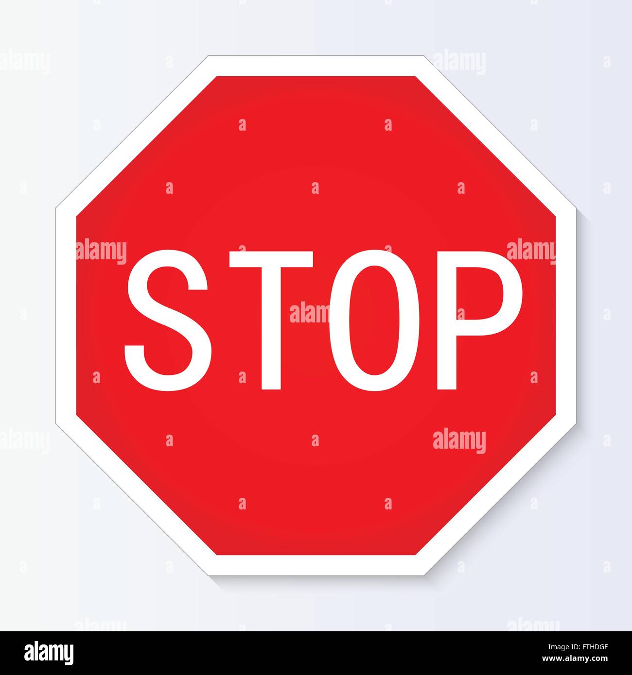 School crossing guard stop sign Stock Vector Images - Alamy