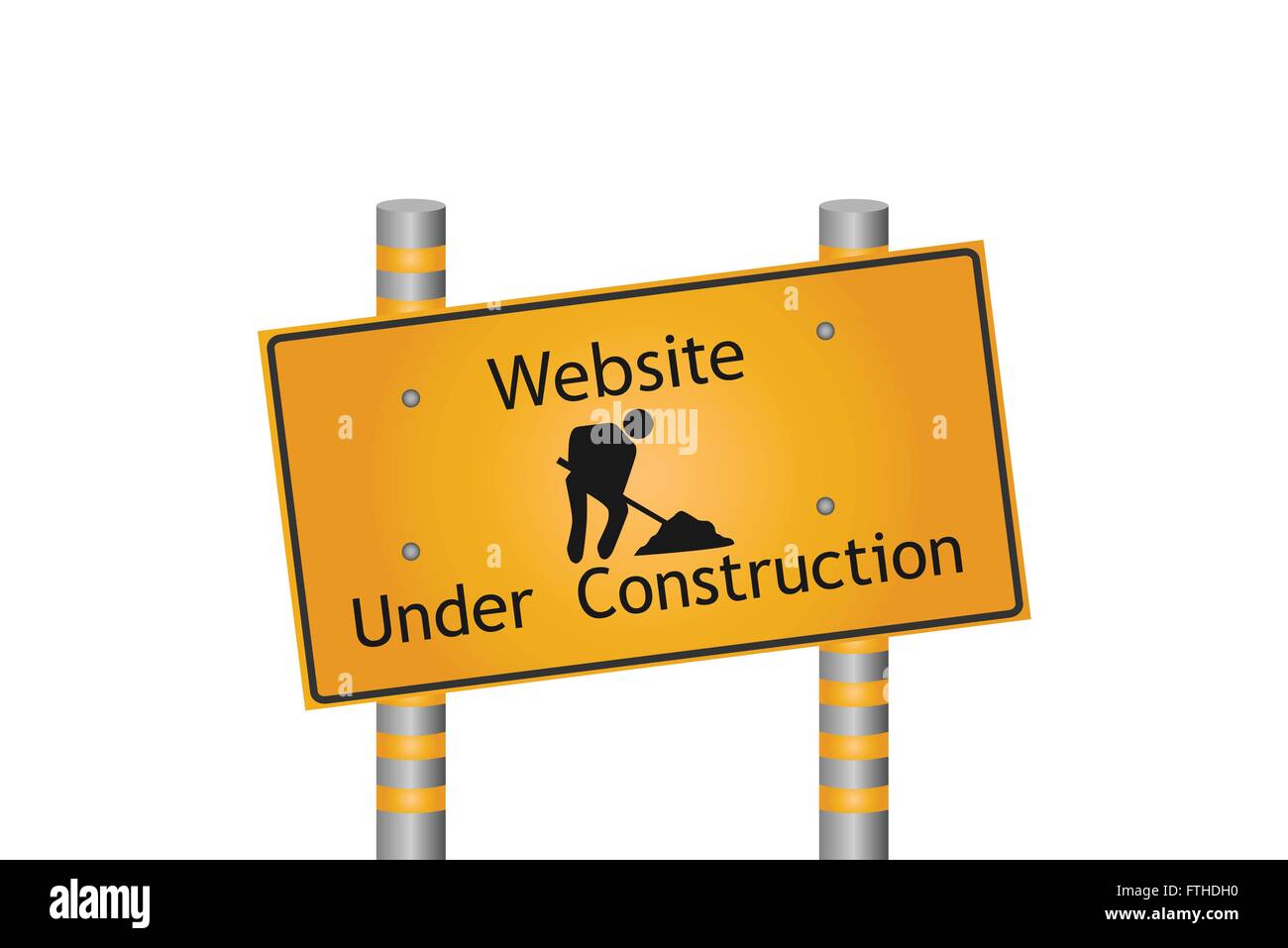 Under Construction Illustration Stock Vector Image & Art - Alamy