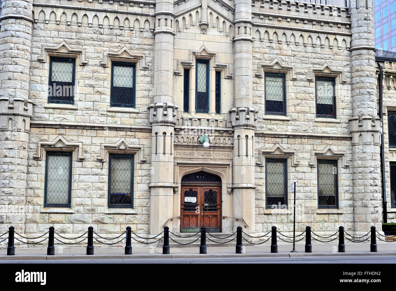 The Chicago Avenue Pumping Station, built, in 1869, was a survivor of ...