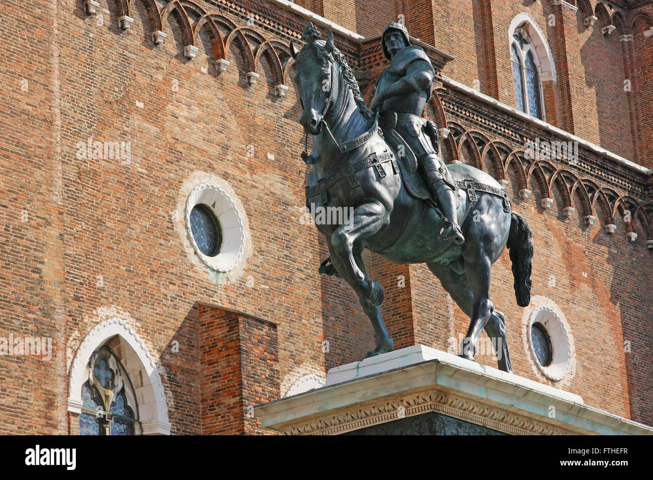 The Renaissance Equestrian Statue of Bartolomeo Colleoni (1483), by ...