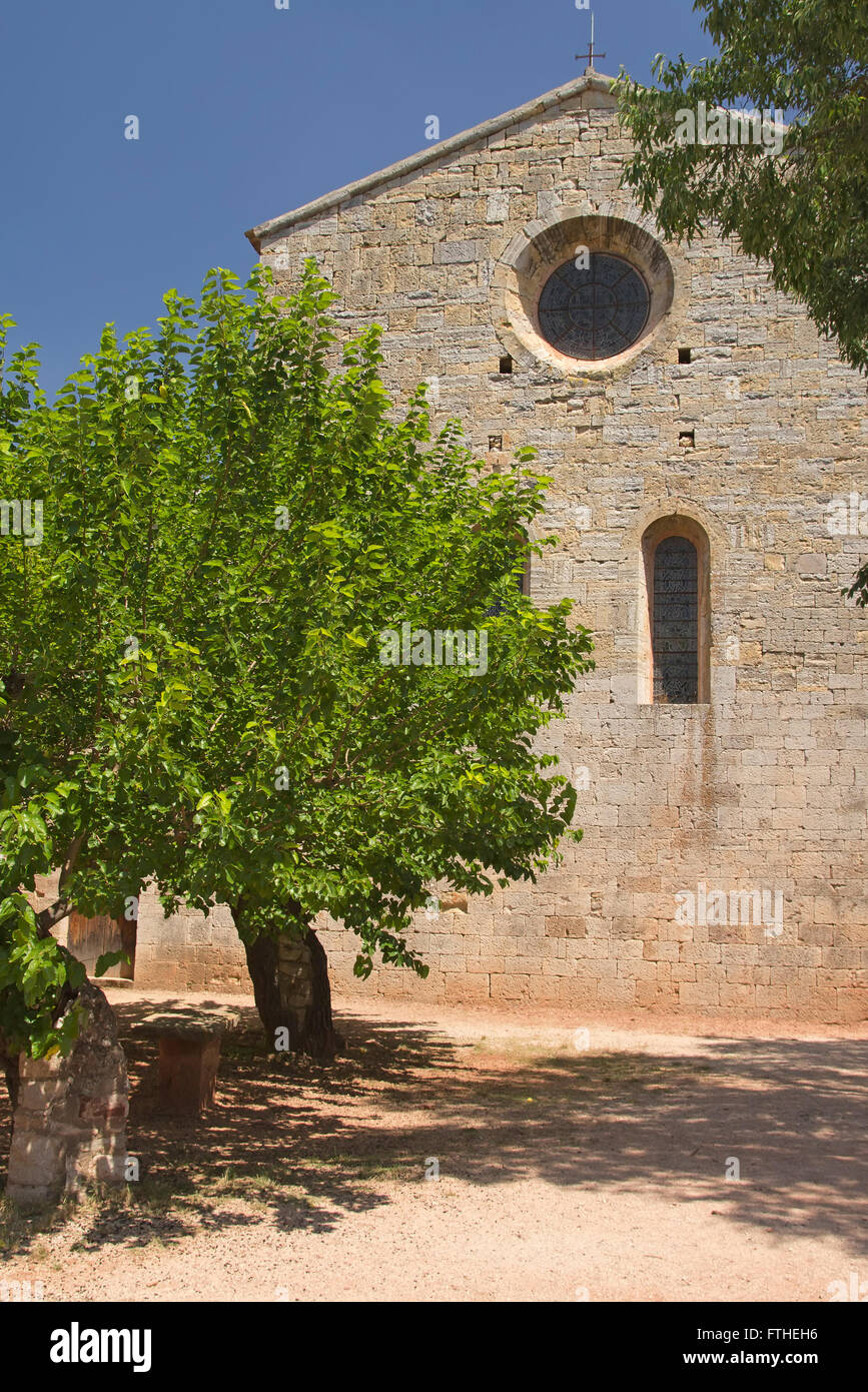 The Cistercian monastery Thoronet in Provence (France Stock Photo - Alamy