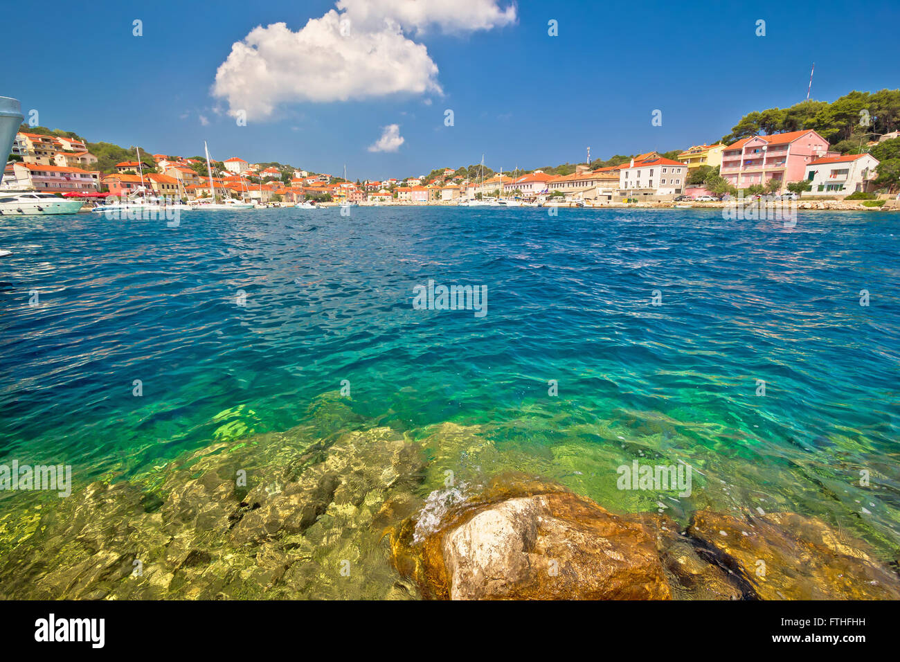 Coast of Sali on Dugi Otok island, Croatia Stock Photo - Alamy