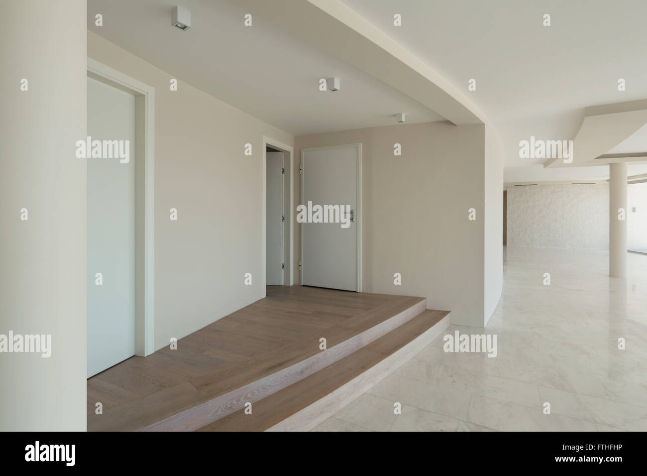 Architecture, empty room of a modern house Stock Photo - Alamy