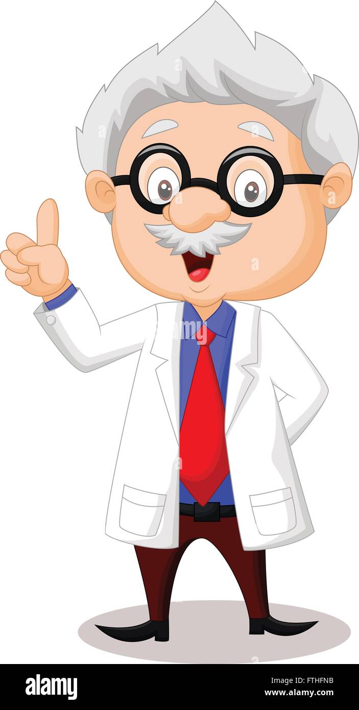 Cartoon man mustache pointing hi-res stock photography and images - Alamy