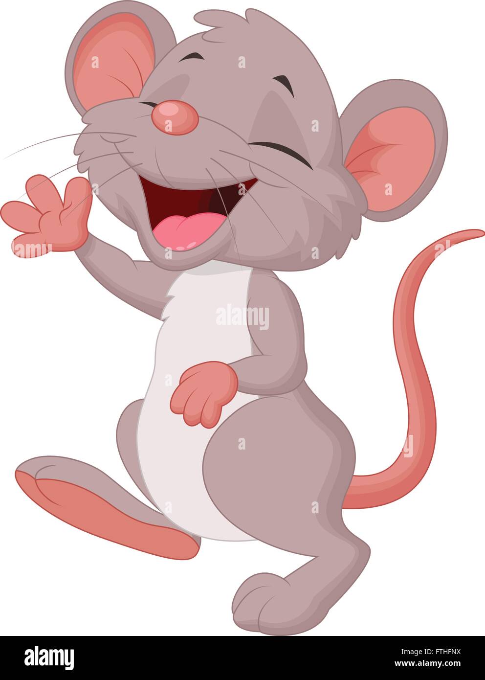 Cute mouse cartoon posing Stock Vector Image & Art - Alamy
