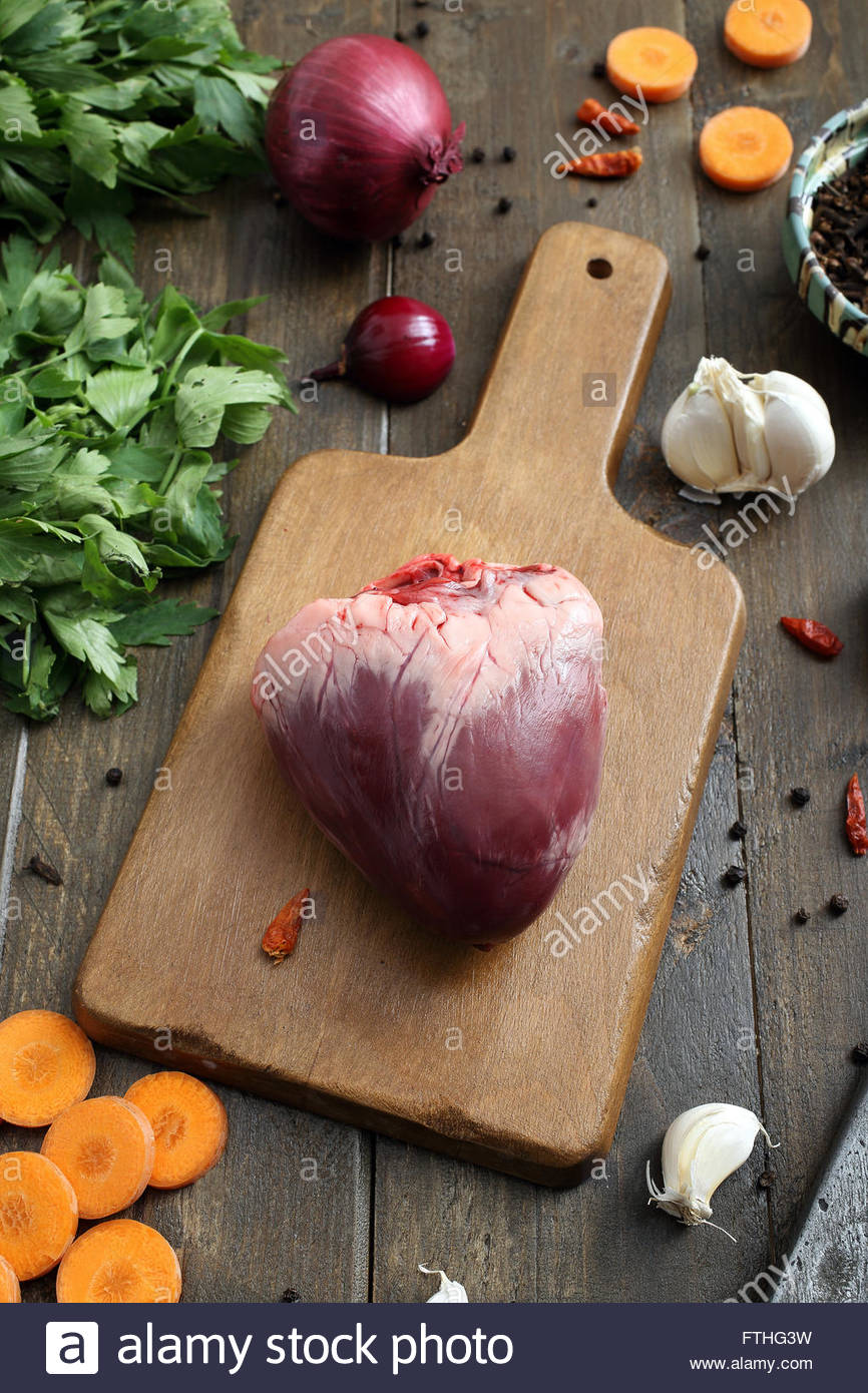 Offal Heart High Resolution Stock Photography and Images - Alamy