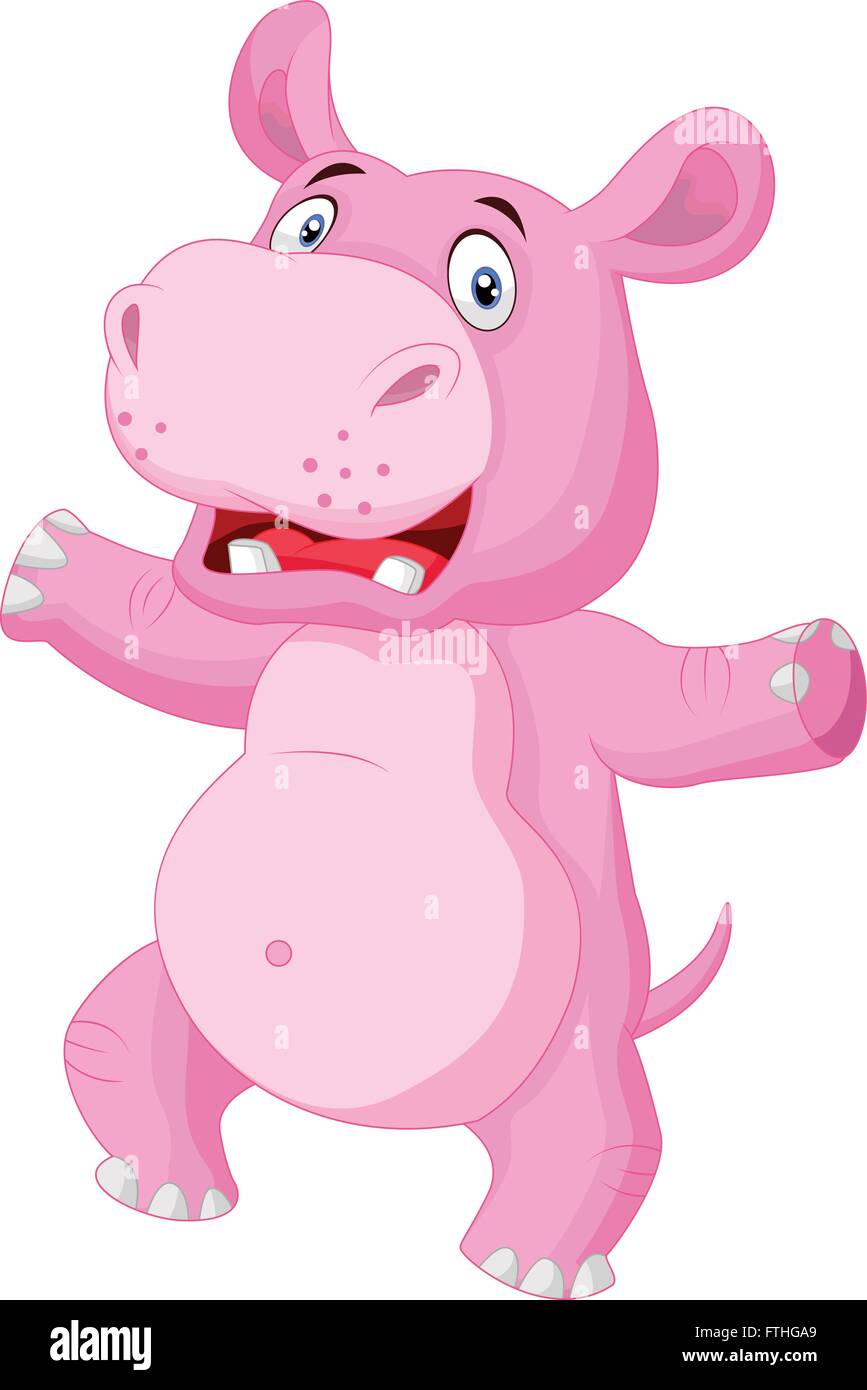 Dancing hippo Stock Vector Images - Alamy