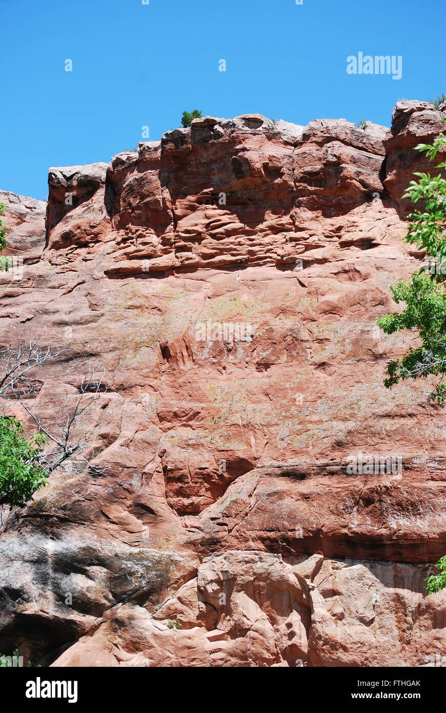 Red rock formation Stock Photo - Alamy
