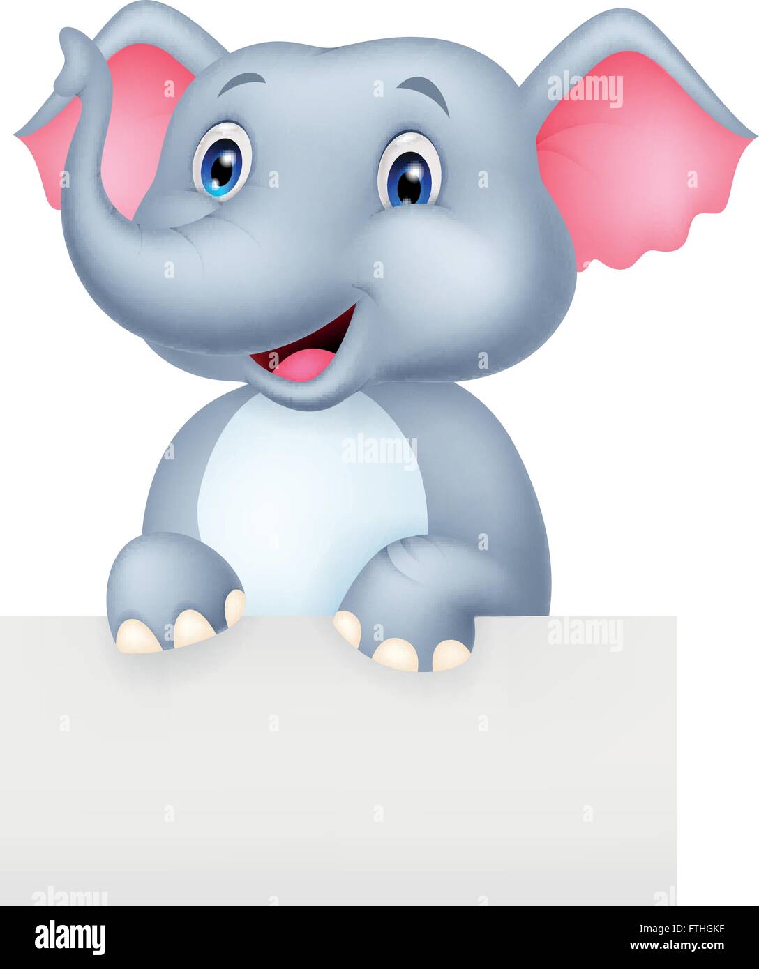 Funny elephant cartoon hi-res stock photography and images - Alamy