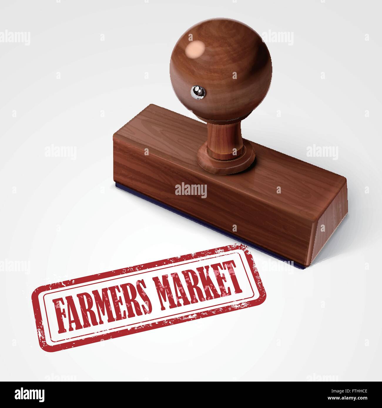 Vintage farmers market Stock Vector Images - Alamy