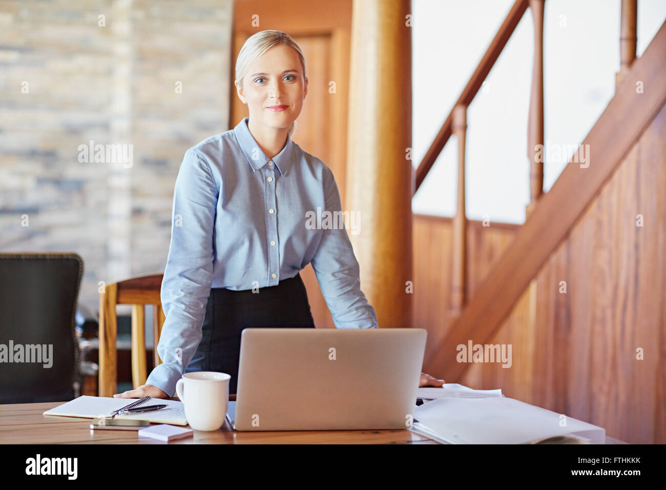 The freedom of working from home Stock Photo - Alamy
